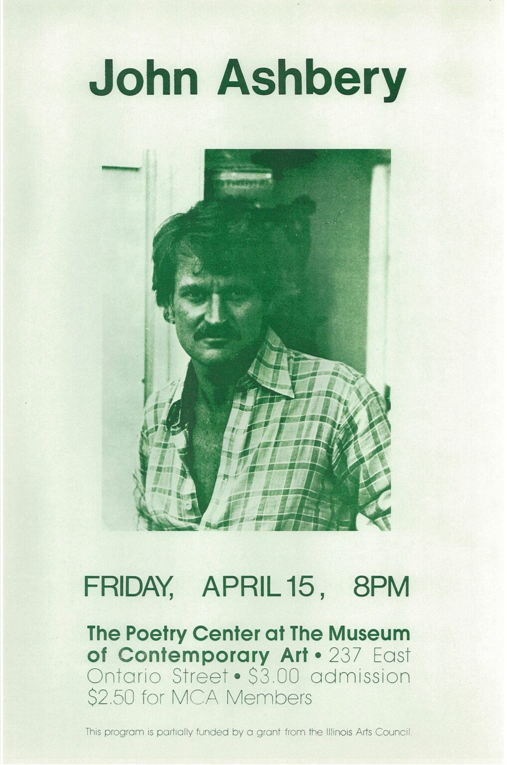 John Ashbery - The Chicago Poetry Center